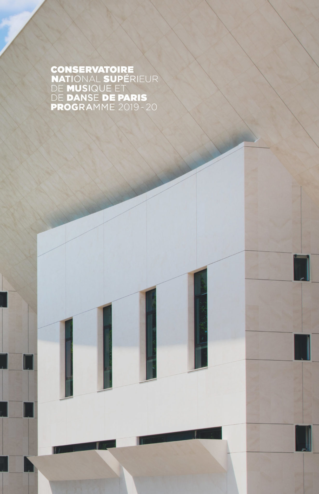 CONSERVATOIRE NATIONAL SUPÉRIEUR DE MUSIQUE ET DE DANSE DE PARIS ...